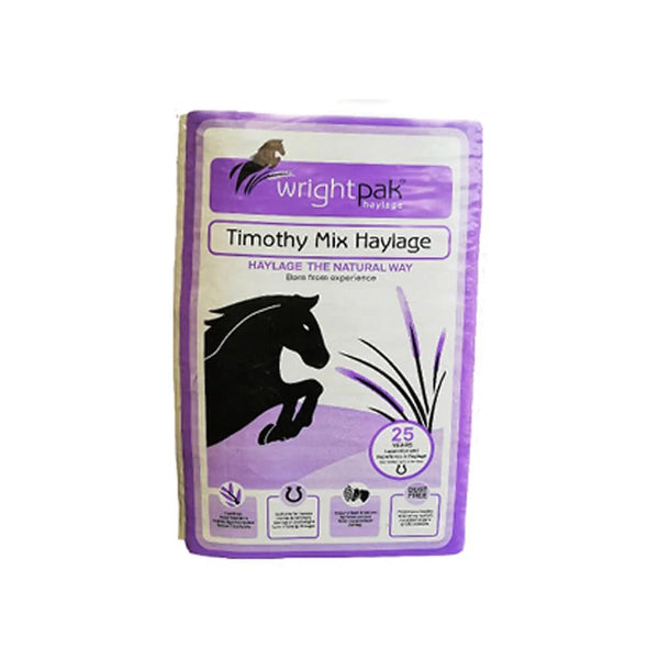 Wrightpak Timothy Mix Haylage - 20kg – Leighs Animal Feeds